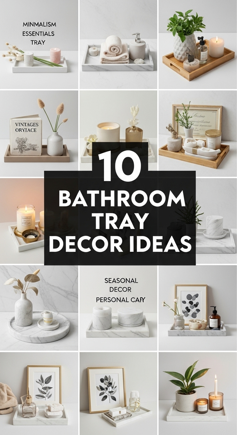 10 Bathroom Tray Decor Ideas to Instantly Elevate Your Space